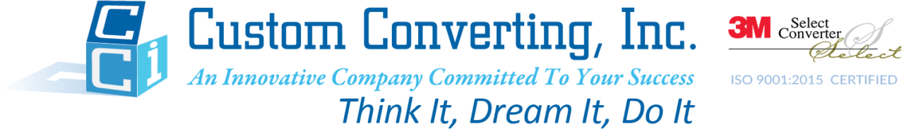 Home Page - Custom Converting | 3M Preferred Converter | Precision ...